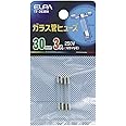 Amazon.co.jp: ELPA ガラス管ヒューズ 30mm 250V 0.5A TF-2005H: DIY・工具・ガーデン
