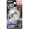 Amazon | エルパ(ELPA) LED電球S形 LED電球 照明 E17 1.2W 電球色 屋内用 LDA1CL-G-E17-G456 | エルパ(ELPA) | LED電球