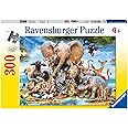 Ravensburger - African Friends Animals Puzzle, 300 Piece Wildlife ...