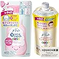 Amazon | メリット キッズ 泡でてくる シャンプー さらさらするん! コンディショナー セット つめかえ用 240ml＋285ml からまりやすい髪用 KOUKENオリジナルThank ...