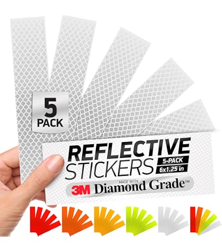 Hard Hat Light High Visibility Hard Hat Stickers - Reflective Safety ...