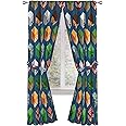 Minecraft Isometric Blue 84" Inch Drapes 4 Piece Set - Beautiful Room D ...