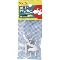 Amazon.co.jp: エルパ (ELPA) コンセントキャップ 4個 ホワイト PE-10NH : DIY・工具・ガーデン