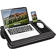 LAPGEAR Home Office Pro Lap Desk with Wrist Rest, Mouse Pad, and Phone ...