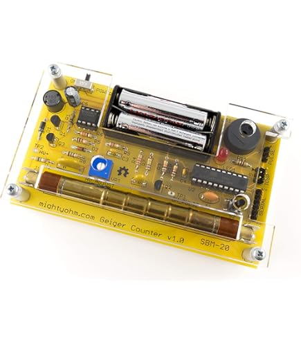 SBM-20 1 DIY Geiger Counter Kit With Miller GM Tube - Portable Nuclear ...
