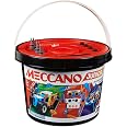 Meccano Junior, 150-Piece Bucket STEAM Model Building Kit for Open ...