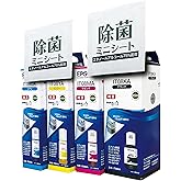 Amazon.co.jp: 【純正品 4色セット】 エプソン インクボトル IT08 えんぴつ削り KA/CA/MA/YA (ブラック/シアン ...