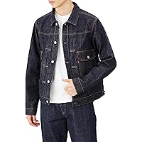 Amazon | [エドウィン] アウター 505 デニムジャケット Gジャン ブルゾン E55550 メンズ | コート・ジャケット 通販