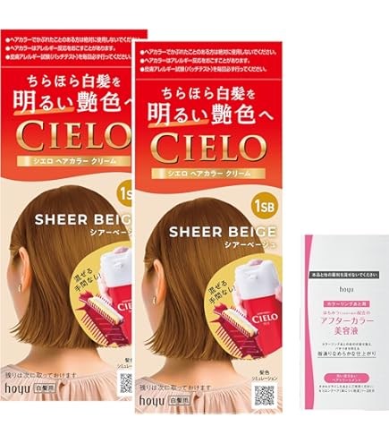 Amazon | ホーユー シエロ ヘアカラーEX ミルキー 4M (モカブラウン)1