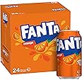 Fanta Orange Soft Drink Multipack Cans 24 x 375 ml : Amazon.com.au ...