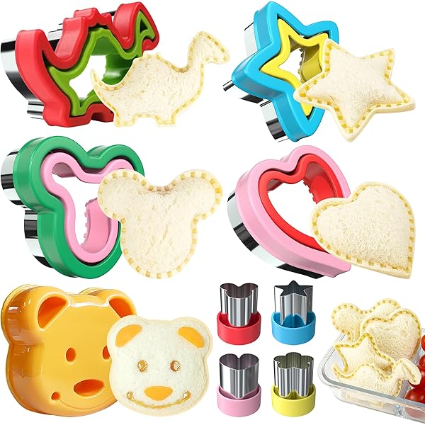BPA-free Kitchen Tool FunBites Food Cutter Set - Shapes For Kids Picky ...