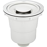 Amazon | SANEI 流し排水栓 縦排水 呼び50 H6550 | シンク排水栓