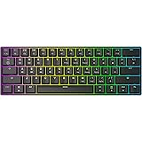 GK61 White Hot Swappable Mechanical Keyboard - 61 Keys Multi Color RGB ...