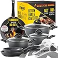 STONEDINE® Ceramic Cookware Set, 14 Pieces. : Amazon.com.au: Kitchen ...
