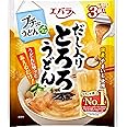 Amazon.co.jp: エバラ プチッとうどん プラス だし入り とろろうどん 126g(42g×3) ×4個 : 食品・飲料・お酒