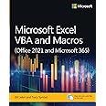 Amazon | Microsoft Excel VBA and Macros (Office 2021 and Microsoft 365) (Business Skills ...