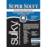 Sulky Paper Solvy Water Soluble Fabric Stabilizer, 8-1/2 by 11-Inch, 12 ...
