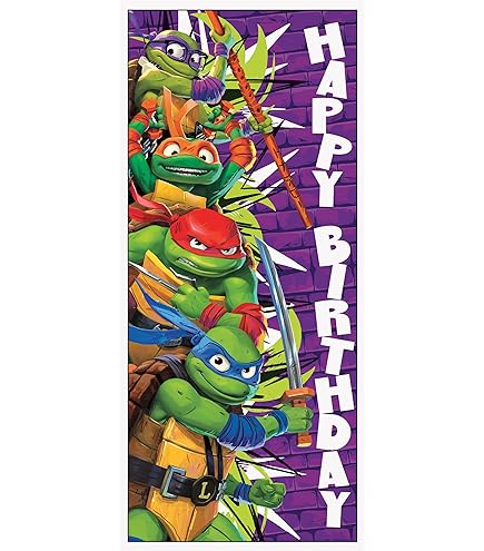 Ninja Turtles Happy Birthday Quotes Four, Raphael, Ninja Turtles