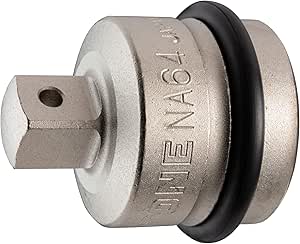 Amazon | トネ(TONE) インパクト用ソケットアダプター NA64 差込角19.0mm(3/4") &12.7mm(1/2") | インパクトレンチアクセサリ