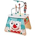 Amazon | Hape(ハペ) 光る!サーカスプレイキューブ E1813 | ルーピング・ビーズコースター | おもちゃ