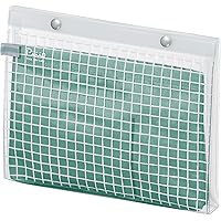 Amazon | コクヨ(KOKUYO) ミニポーチ 透明 ピープ フラットタイプ セージグリーン F-VBF242-5 | ペンケース | 文房具・オフィス用品