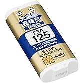 Amazon | エルパ (ELPA) 大容量長持ち充電池 パナソニック他同等品 3.6V 800mAh ニッケル水素充電池 TSA-124 | エルパ(ELPA) | 充電式電池