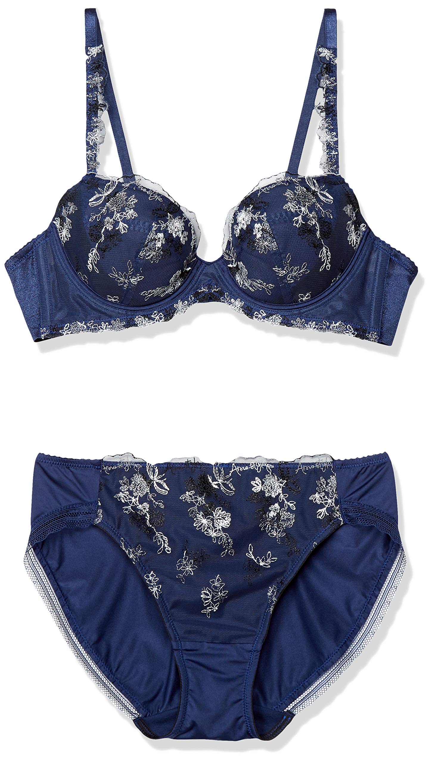 デイリーAMOSTYLE 寄せブラ ブラ&ショーツセット6 M015(アイボリー) E65/M | ファッションレビューと製品