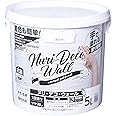 Amazon | アサヒペン 手で塗れる塗り壁材 Nuri-Deco-Wall ツヤ消し 5L ホワイト | 塗料缶・ペンキ