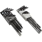 Amazon Basics Folding Hex Key Set - 3-Pack, Metric/SAE/Star : Amazon ...