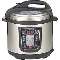 MasterPro MPMULTICOOK 12-in-1 6L Multi Cooker, Silver/Black: Speciality ...