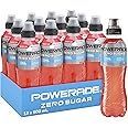 Powerade ION4 Mountain Blast Zero Sports Drink, 12 x 600ml : Amazon.com ...