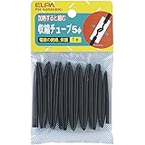 Amazon.co.jp: エルパ (ELPA) 収縮チューブ 配線 10Φ 10個入 PH-640H(BK) : 産業・研究開発用品