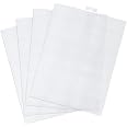4pcs Plastic Mesh Canvas Sheets, 14 CT Clear Plastic Mesh Canvas Sheets ...
