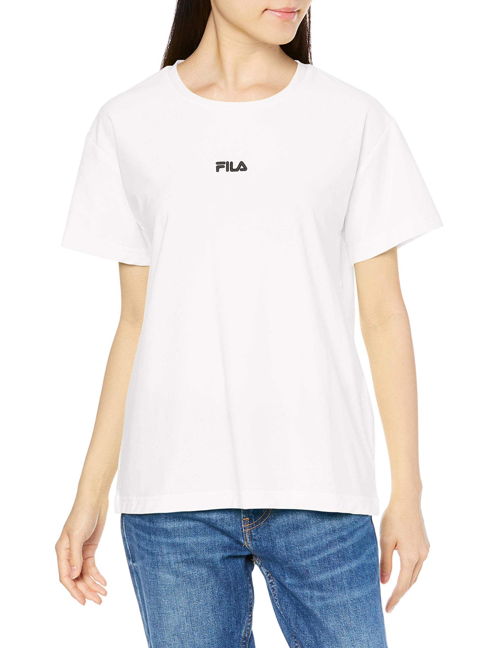 [フィラ] Tシャツ 半袖Tシャツ カラーブロックTシャツ FL6098 レディース | 永遠のファッション