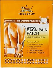 Tiger Balm Back Pain Patch 2s - Targeted Back Pain Relief Patches with ...