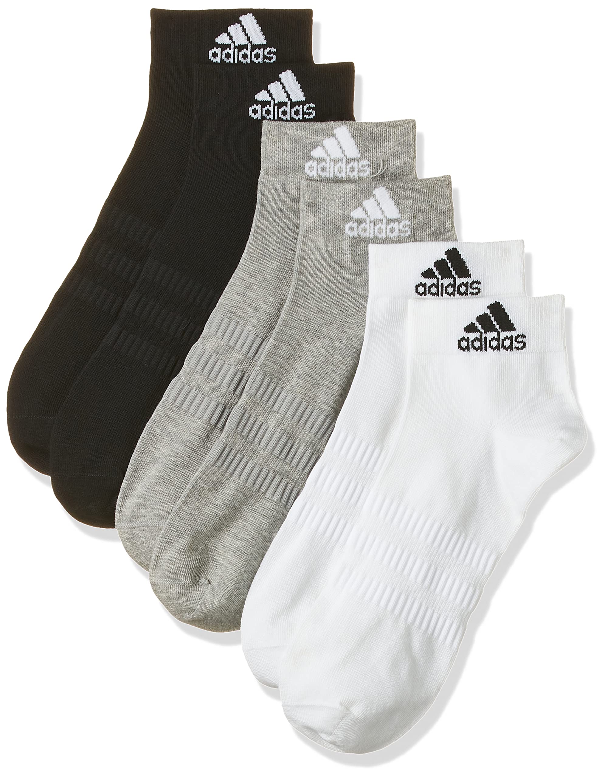 adidas レディース 3ストライプ ローカットソックス (3足組) | COLLECTION | アパレルウェブ