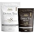 Detox Tea 28 Day Herbal Teatox Kit (Morning Boost & Night Cleanse ...