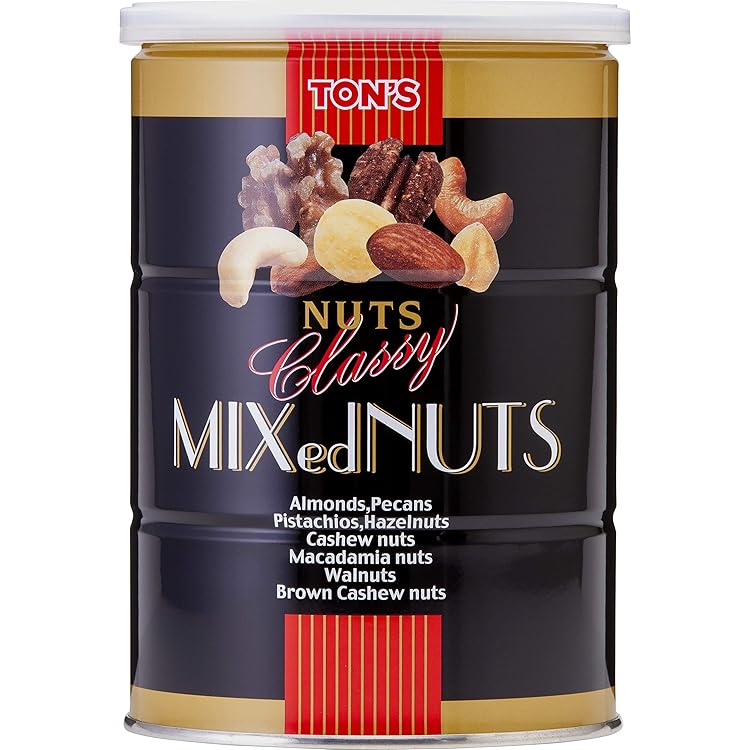 Amazon.co.jp: 共立食品 ミックスナッツ缶オリジナル 500g 1 個 : 食品
