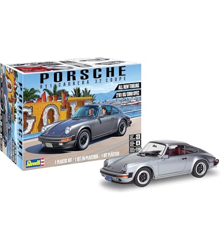 Porsche 911 Model Car 1:24 Porsche 911 Carrera Cabrio Model Kit By ...