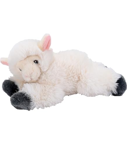 8 Inch Plush Toy Adorable 8-Inch Cream Lamb Plush Toy - Super Soft ...