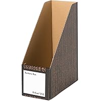 Amazon.co.jp: フェローズ マガジンファイル 208S A4サイズ 木目 3個1セット ファイルボックス 1006901