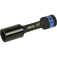 Amazon.co.jp: SK11 インパクトレンチ用 ホイールナットソケット 17mm S4WP-17 : DIY・工具・ガーデン