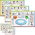 Smarty Mats Speech Therapy Placemats 6 Pack: Autism Learning Materials ...