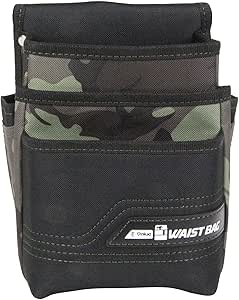 Amazon | E-Value 腰袋3段 迷彩グリーン EWB-3D-CGRN | DIY・工具・ガーデン