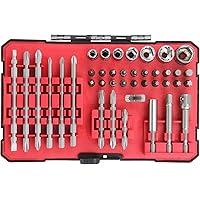 Amazon | SK11 B-MOBILE ビット&1/4sqソケット&アダプター 40点セット SCS-104 6.35mm 六角軸 | ドライバービット