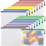 30 Pack Mesh Zipper Pouch Document Bag, A3|A4|A5 Size, Each Size 10PCS ...