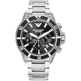 Amazon.co.jp: [エンポリオアルマーニ] 腕時計 WORLD EXPLORER AR11500 メンズ シルバー : ファッション