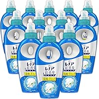 Amazon | [ケース品] レノア 超消臭1week 柔軟剤 衣類の花粉ブロック フレッシュフローラル 本体 530mL x12本 | レノア | 液体柔軟剤