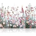 Paint by Number for Adults. Flowers DIY Acrylic Painting Kit for Kids and Adults Beginner Eyes ...