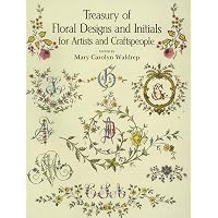 Amazon | Treasury of Flower Designs for Artists, Embroiderers and ...